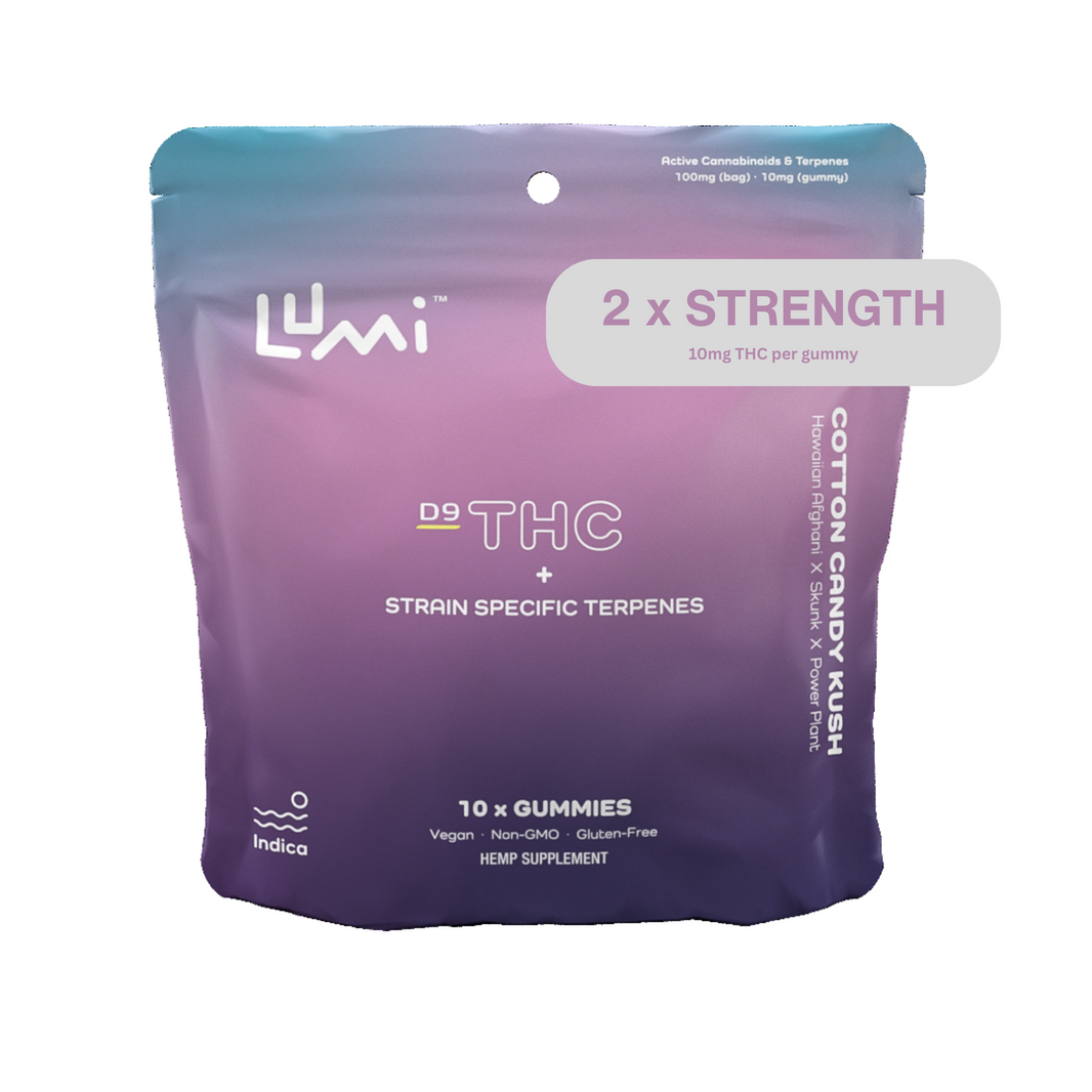 Lumi Double Strength Gummies (10mg THC) – Lumi Labs™ (Wholesale)